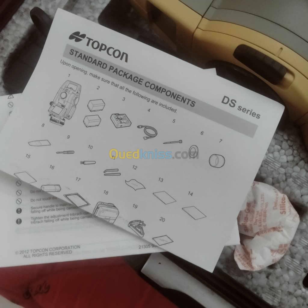Station Totale Motorisée DS-101 AC Topcon - Tébessa Algeria