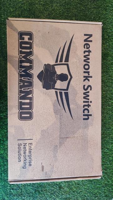 COMMANDO SWITCH - SG400-24P+4U - 24 PORT 10/100/1000 L2 +4P SFP ET ...