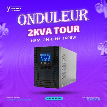 Onduleur HBM CYE2K 2KVA / 1600W On-Line Interactive, Format Tour وهران ...
