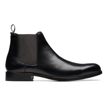 CLARKS Craftarlo Top Black Leather Alger Cheraga - Ouedkniss.com - Algérie