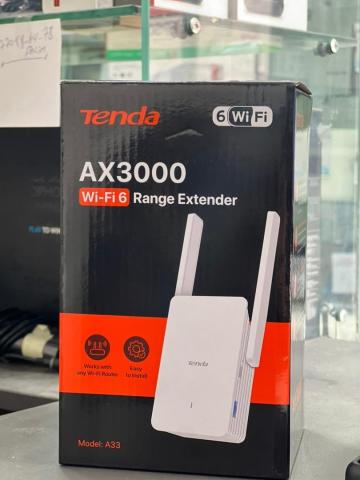 Répéteur Tenda A33 AX3000 Wi-Fi 6 Double Bande 2,4 GHz/5 GHz Alger ...