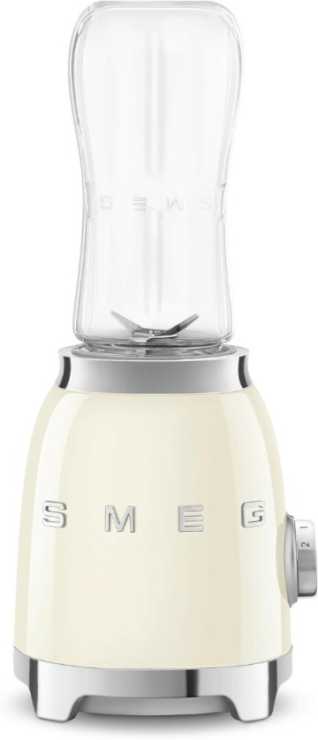 smeg Mini-blender Compact, 2 Niveaux de Vitesse, 2 bouteilles de 600 ml ...