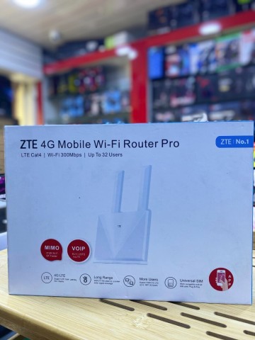 Modem ZTE 4G Mobile Wi-Fi Router Pro LTE Cat4 K10 - White Alger Douera - Ouedkniss.com - Algérie