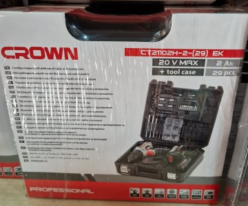 CROWN visseuse Perceuse 20v+29pcs accessoires (CT21102H-2-29) الجزائر ...