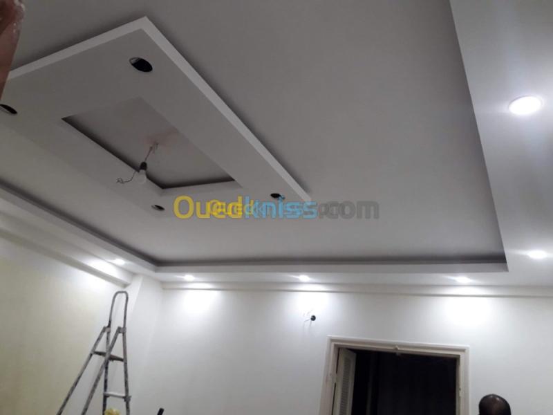 Placo plaitre-faux plafond en pvc Blida Blida - Ouedkniss.com - Algérie