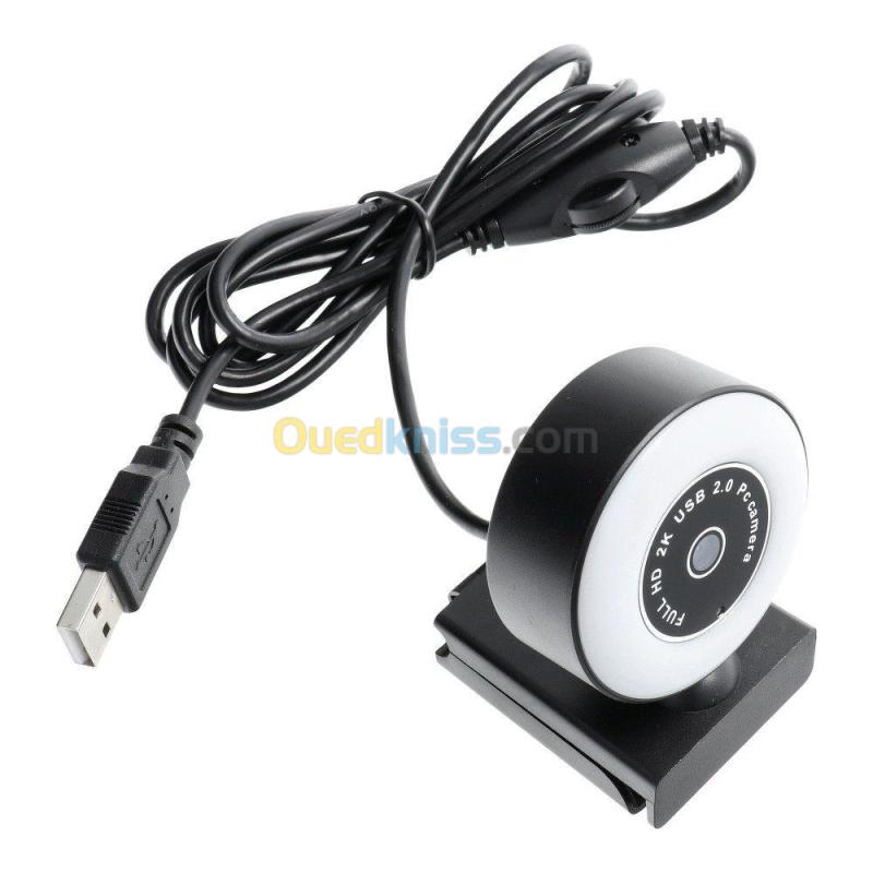 webcam fhd 2k led pc camera usb 2.0 - وهران الجزائر