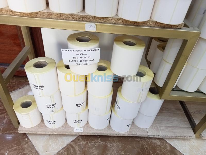 Ticket et étiquettes code barre - Alger Algérie