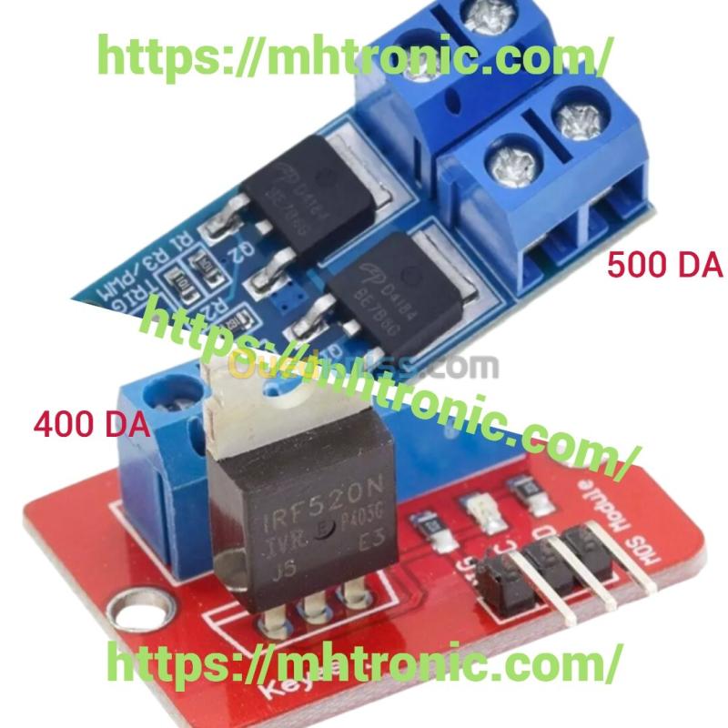 Arduino - Module Double MOSFET 15A 400W DC 5V-36V ( FET ) / Module ...
