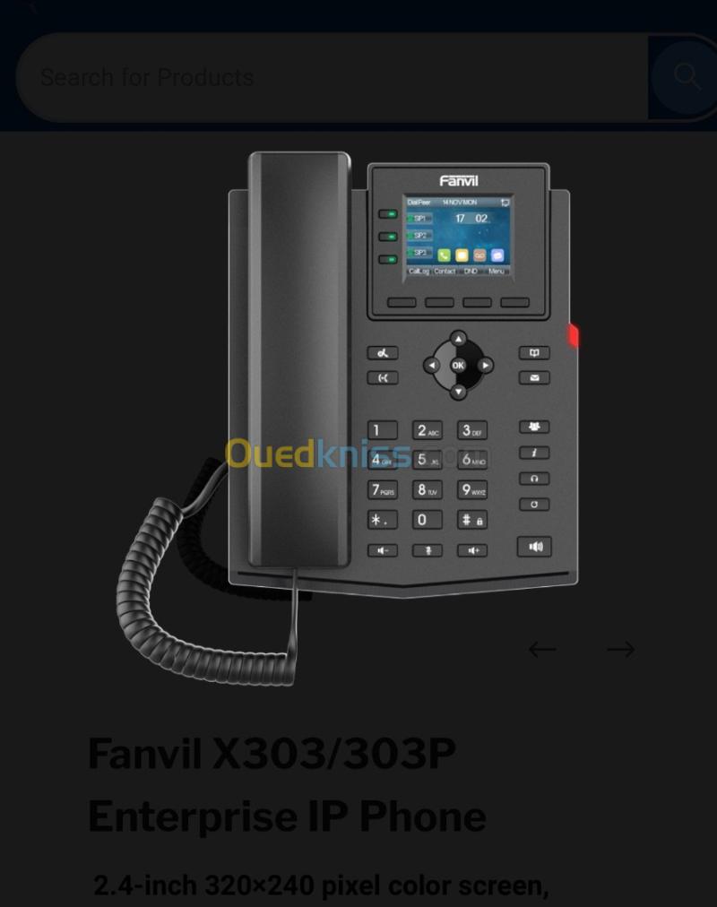Fanvil X303/303P Enterprise IP Phone Alger Bab ezzouar - Ouedkniss.com - Algérie