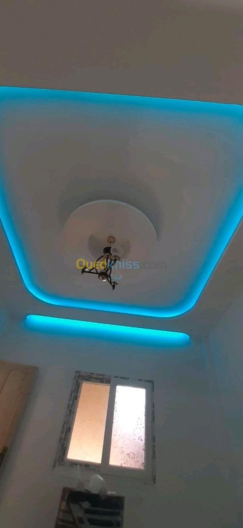 Décoration placoplâtre ba13 et pvc - Mascara Algérie