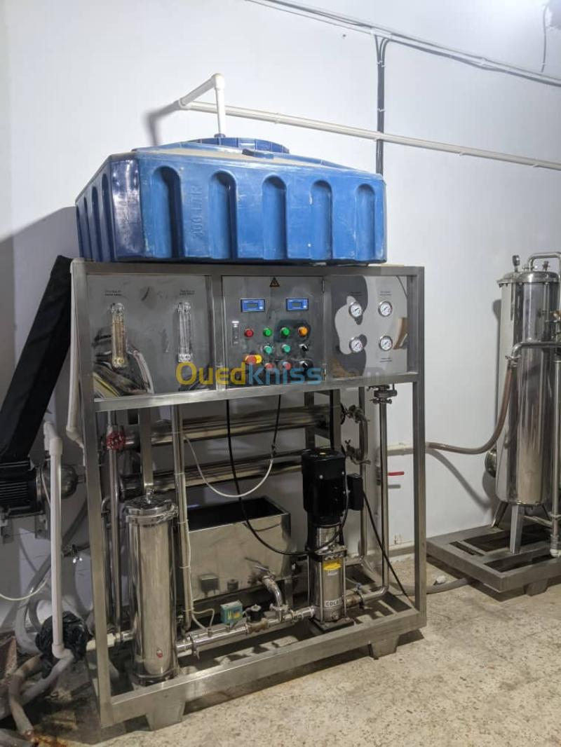 Station de Traitement De L'eau Par Osmose Inverse Médéa Medea - Ouedkniss.com - Algérie