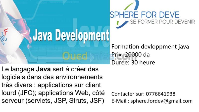 ++formation programmation en java et c Alger Saoula - Ouedkniss.com ...