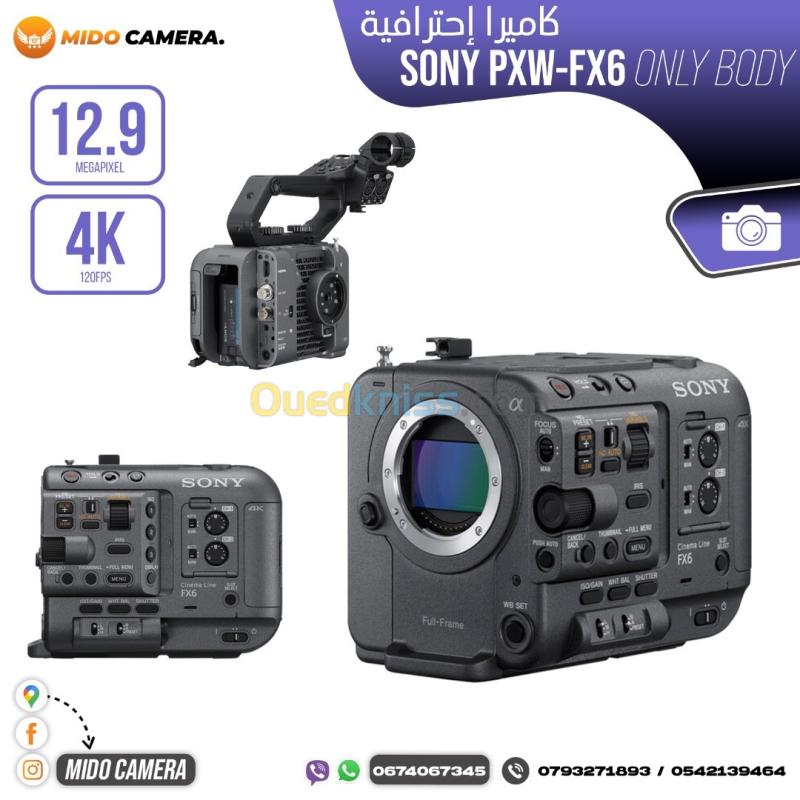 Sony FX6 Full-Frame Cinema Camera (Body Only) - Alger Algeria