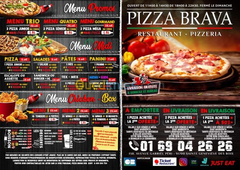 Menu fast Food Restaurants Alger Baraki - Ouedkniss.com - Algérie