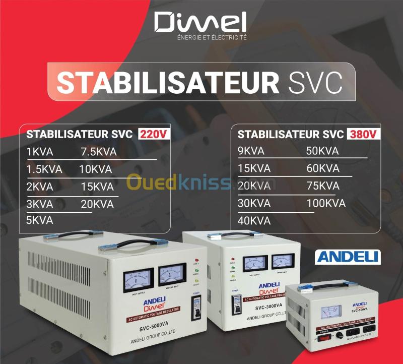 Stabilisateur regulateur de Tension Avec garentie Alger Dar el beida - Ouedkniss.com - Algérie