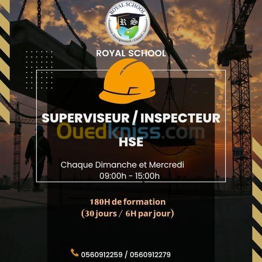 FORMATION QHSE INSPECTEUR ET SUPERVISEUR HSE - Alger Algeria