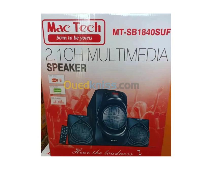 Haut-Parleur MacTech MT-SB1840SUF 2.1 - Tizi Ouzou Algeria